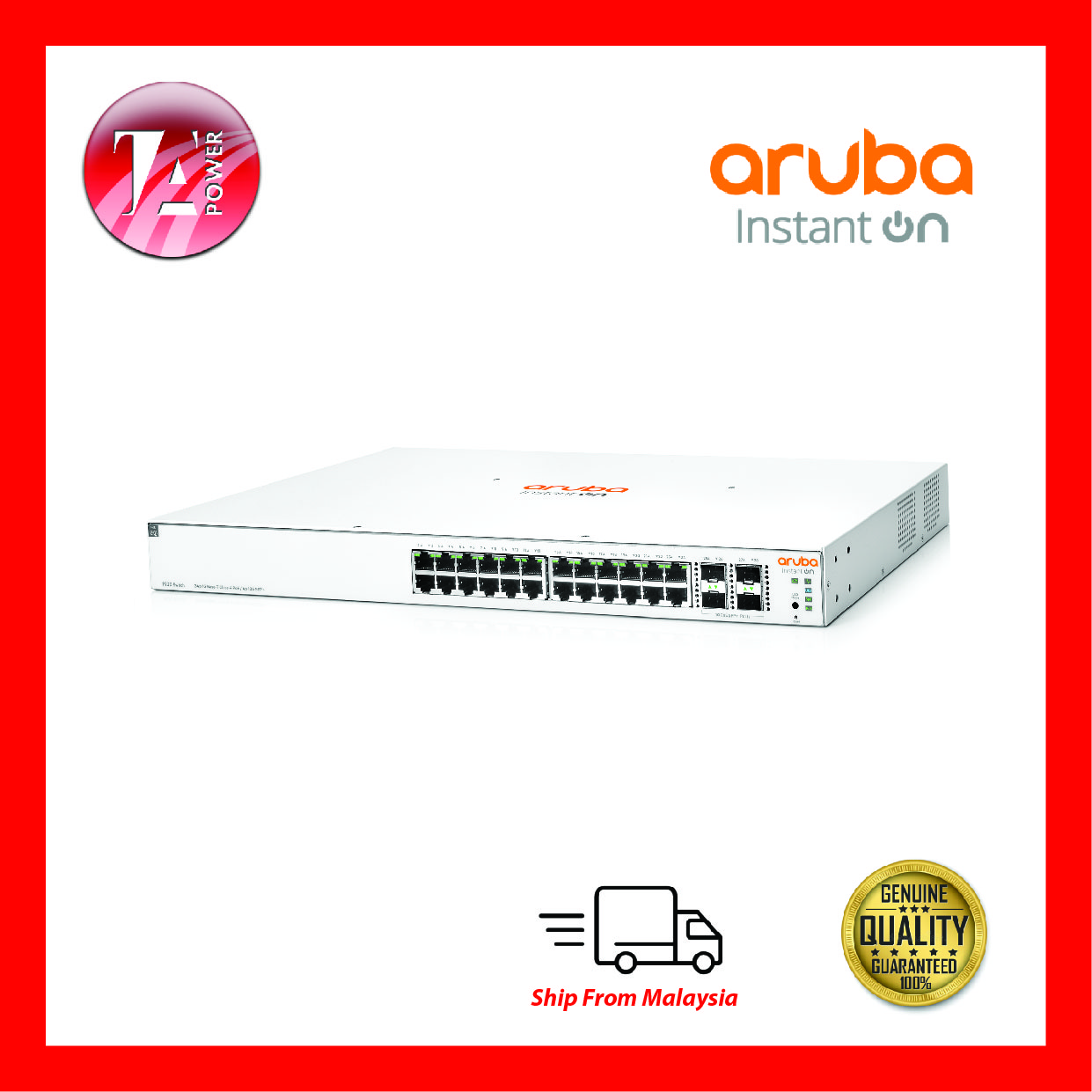 [LIMITED STOCK] Aruba Instant On 1930 24G Class4 PoE 4SFP/SFP+ 370W ...